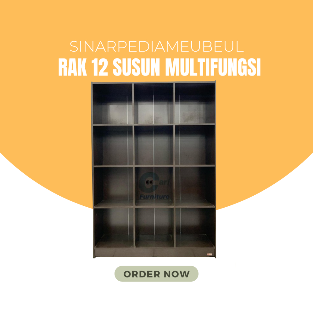 Jual RAK SUSUN SERBAGUNA / RAK LAUNDRY / RAK BUKU / RAK SEMBAKO 12 ...