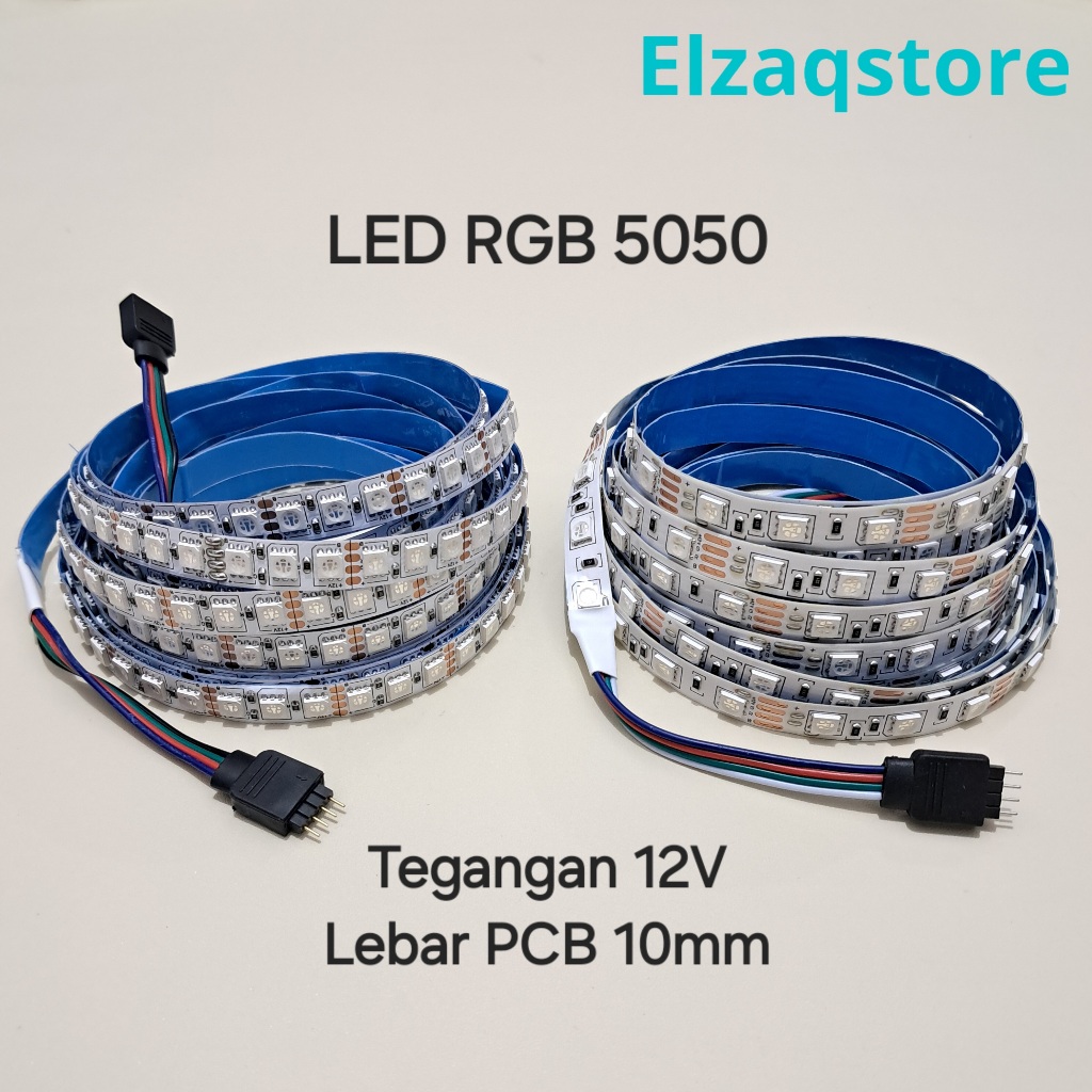 Jual LED Strip RGB 5050 12V 10mm Lampu Demon Devil Eye Mobil atau Motor ...