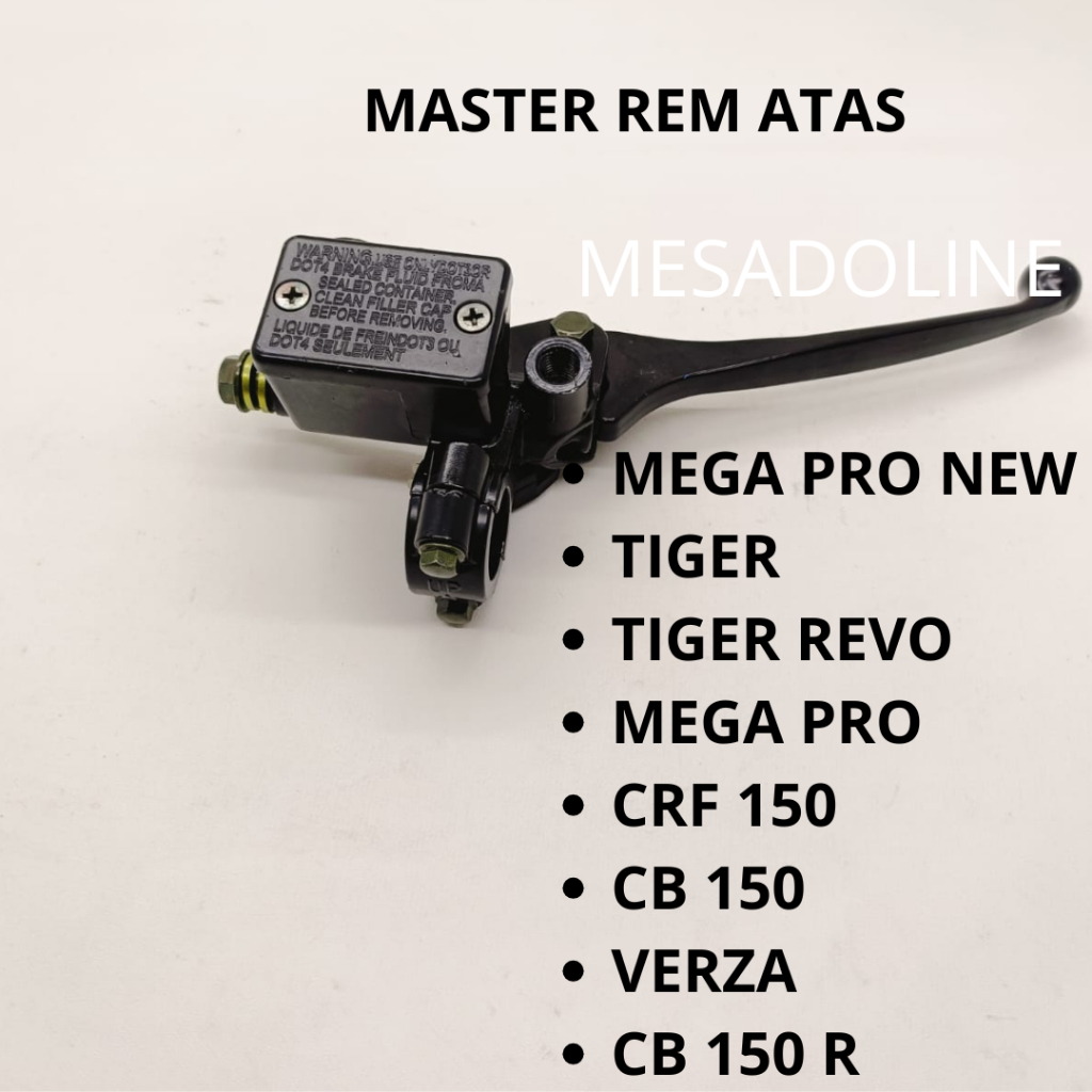 Jual MASTER REM DEPAN ATAS MEGA PRO NEW /TIGER REVO/ MEGA PRO /CRF 150 ...