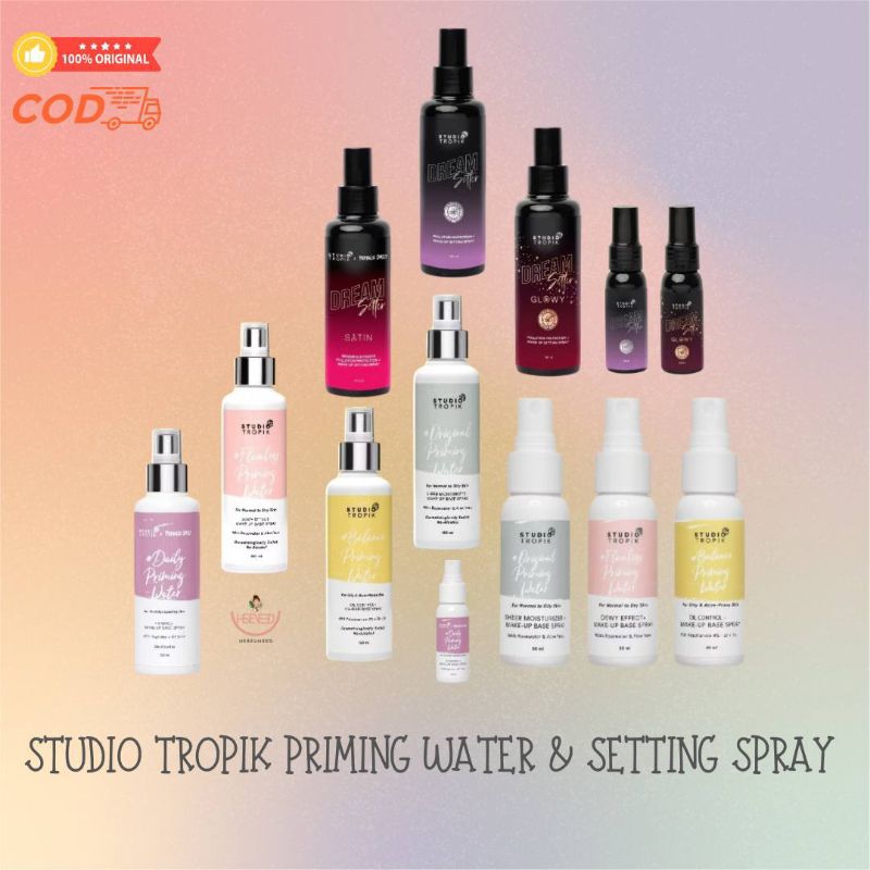 Jual Studio Tropik Dream Setter Make-up Setting Spray Translucent ...