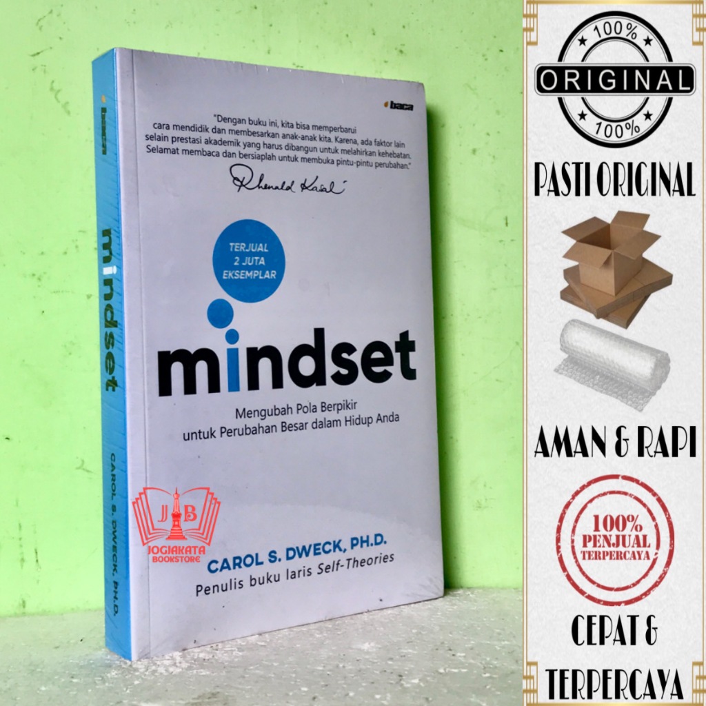 Jual Buku Mindset - Mengubah Pola Berfikir Untuk Perubahan Besar Dalam ...