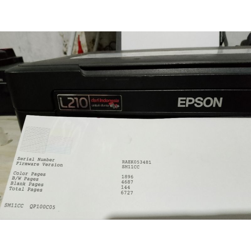 Jual printer all in one epson L210 second | Shopee Indonesia