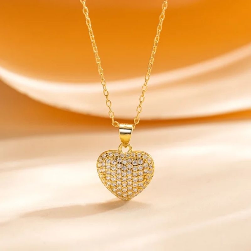 Jual KALUNG TITANIUM WANITA DAN PRIA MODEL BULAT LIONTIN BALOK ANTI ...