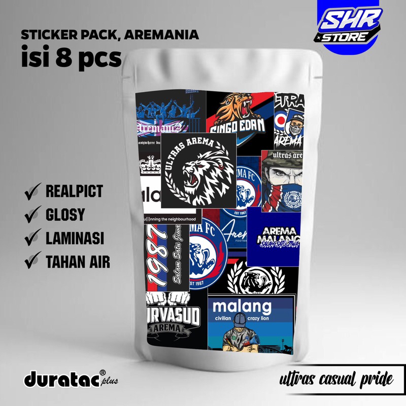 Jual Stiker Murah Aremania Stiker Arema Fc Ultras Casuals Aremania ...