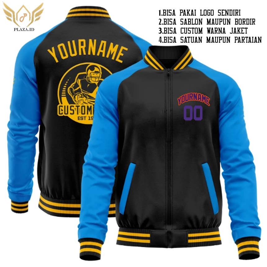 Jual JAKET CUSTOM BASEBALL VARSITY RESLETING. JAKET CUSTOM DAN POLOS ...