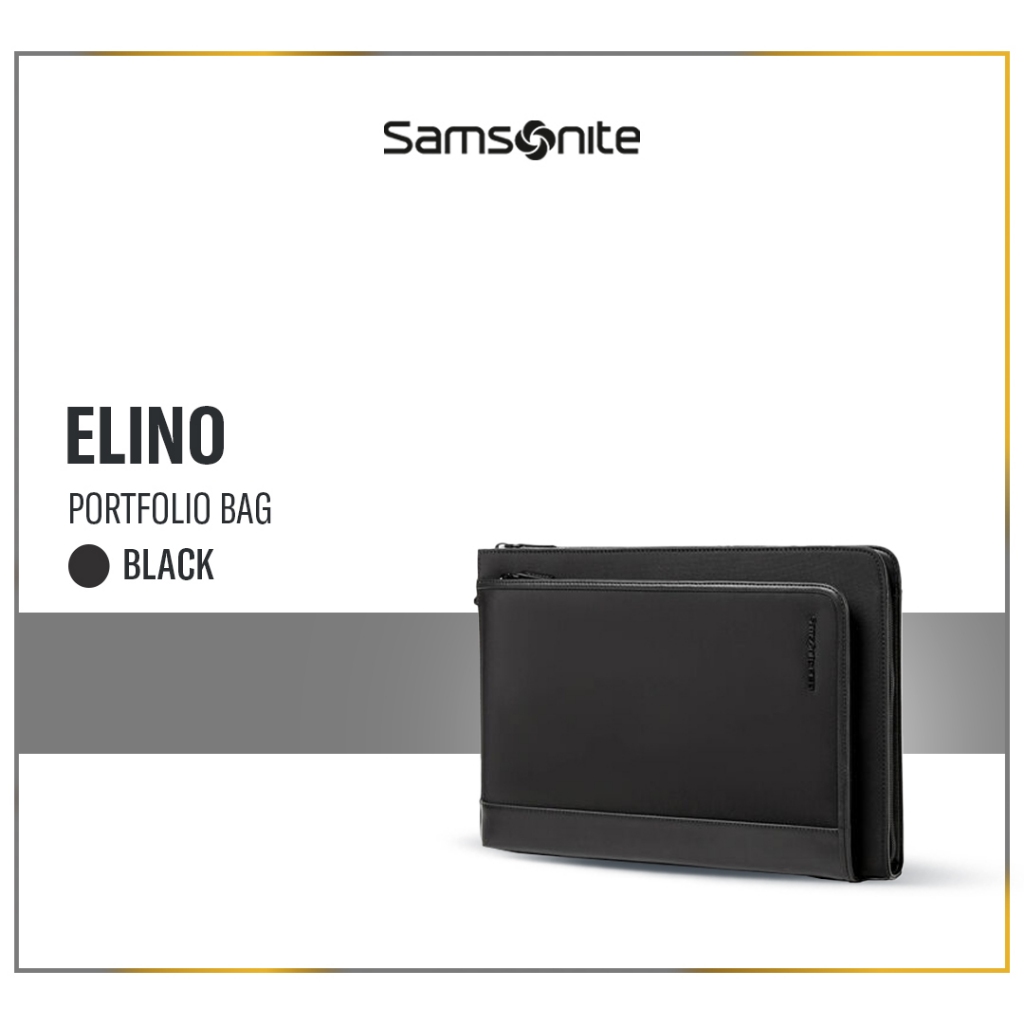 Jual Samsonite Elino Portfolio - Black | Shopee Indonesia