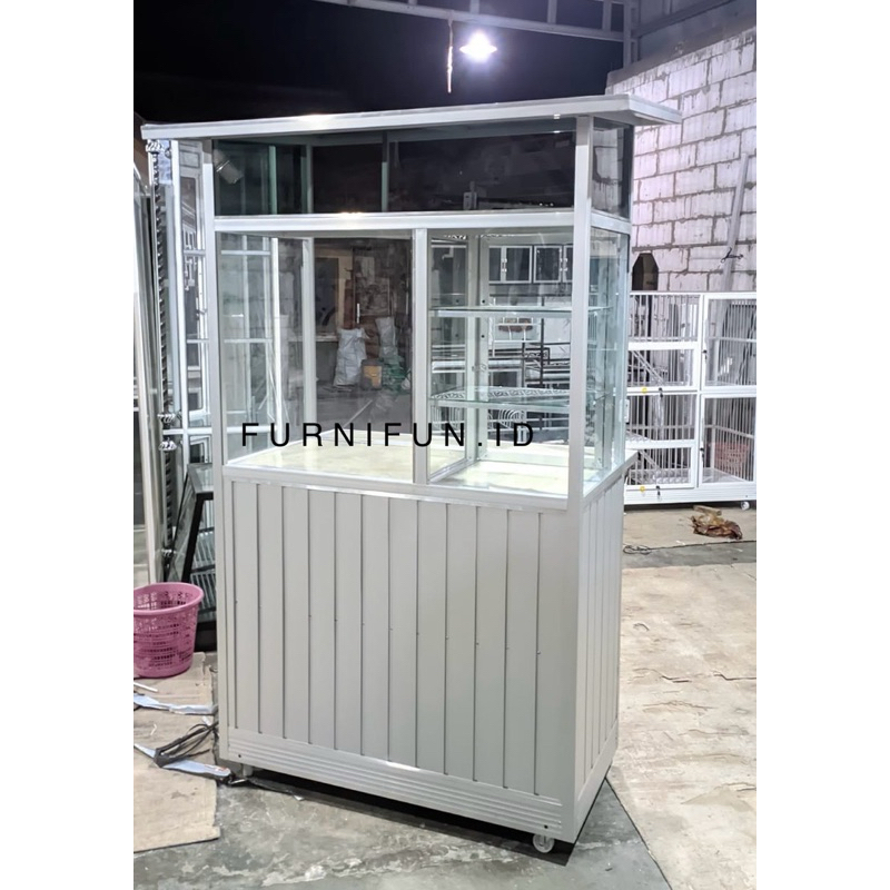 Jual Gerobak jualan / Booth Jualan / Gerobak Esteh / Gerobak Fried ...