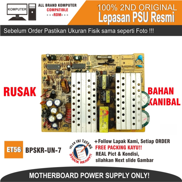 Jual ET56 BPSKR-UN-7 PCB BOARD POWER SUPPLY PSU PC KOMPUTER UNIVERSAL ALL BRAND | Shopee Indonesia