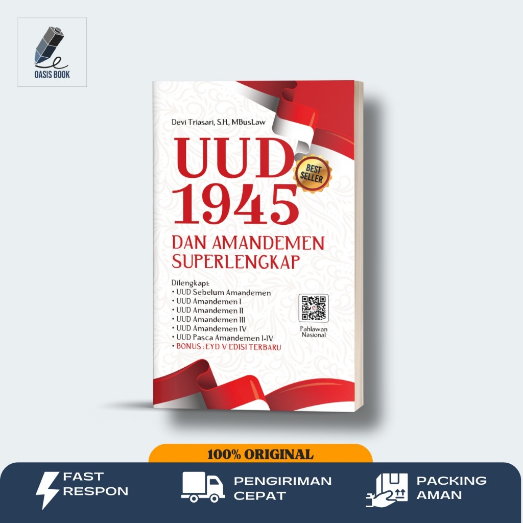 Jual BUKU UUD 1945 & AMANDEMEN SUPERKOMPLET DAN TERUPDATE | Shopee ...