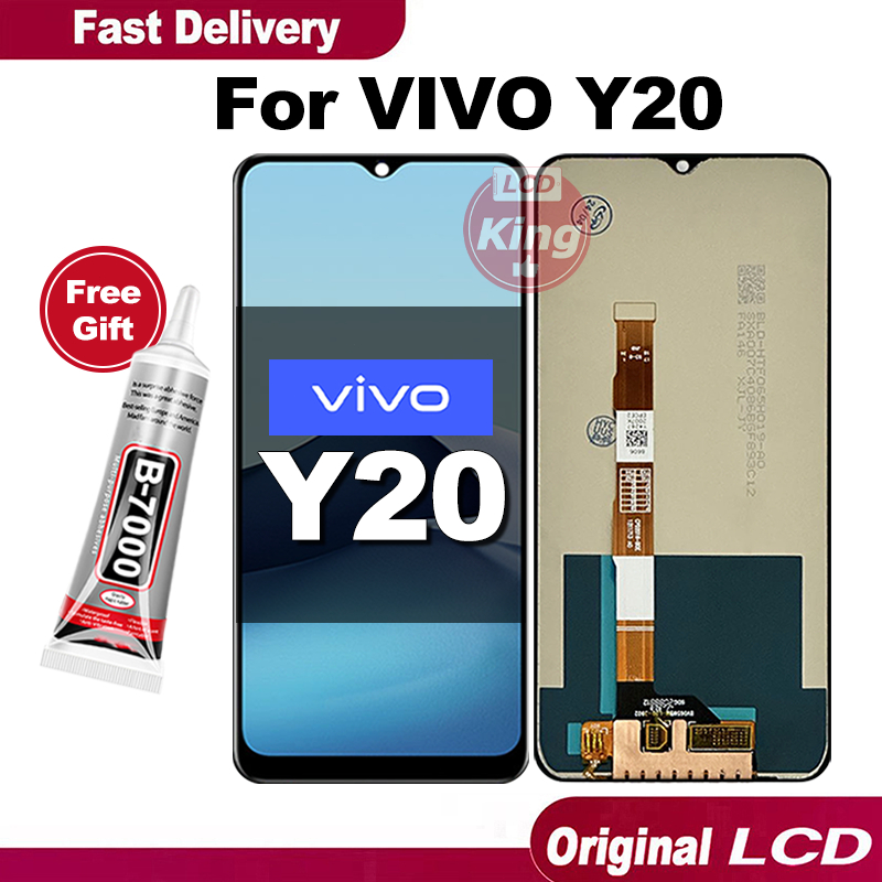 Jual LCD FOR VIVO Y20 Baru hp Touchscreen Fullset ori asli Mencegah ...