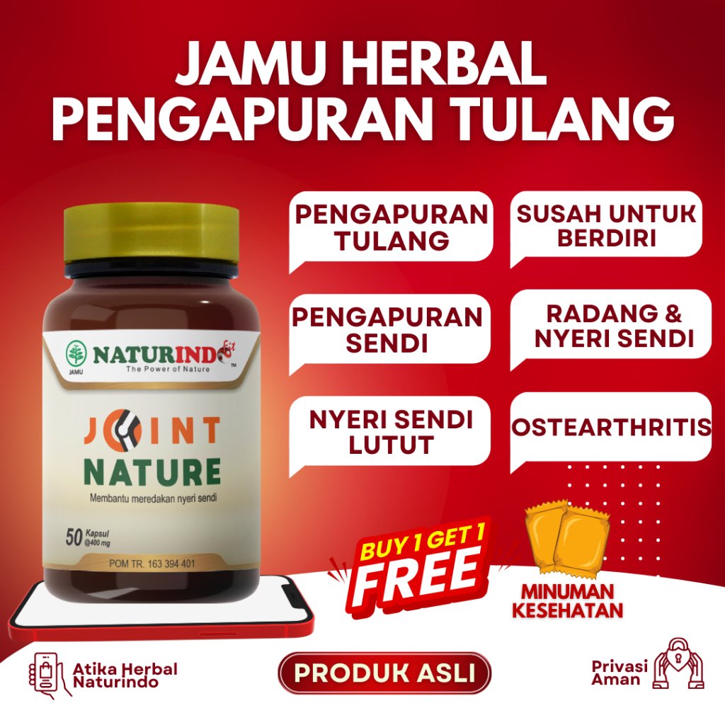 Jual Obat Nyeri Sendi Pengapuran Tulang Kropos bengkak Osteoarthritis ...