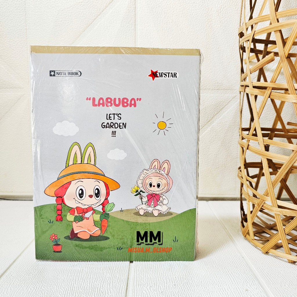 Jual BUKU TULIS NEWSTAR 38 LEMBAR KARAKTER LABU LABUBU LUCU / BUKU ...