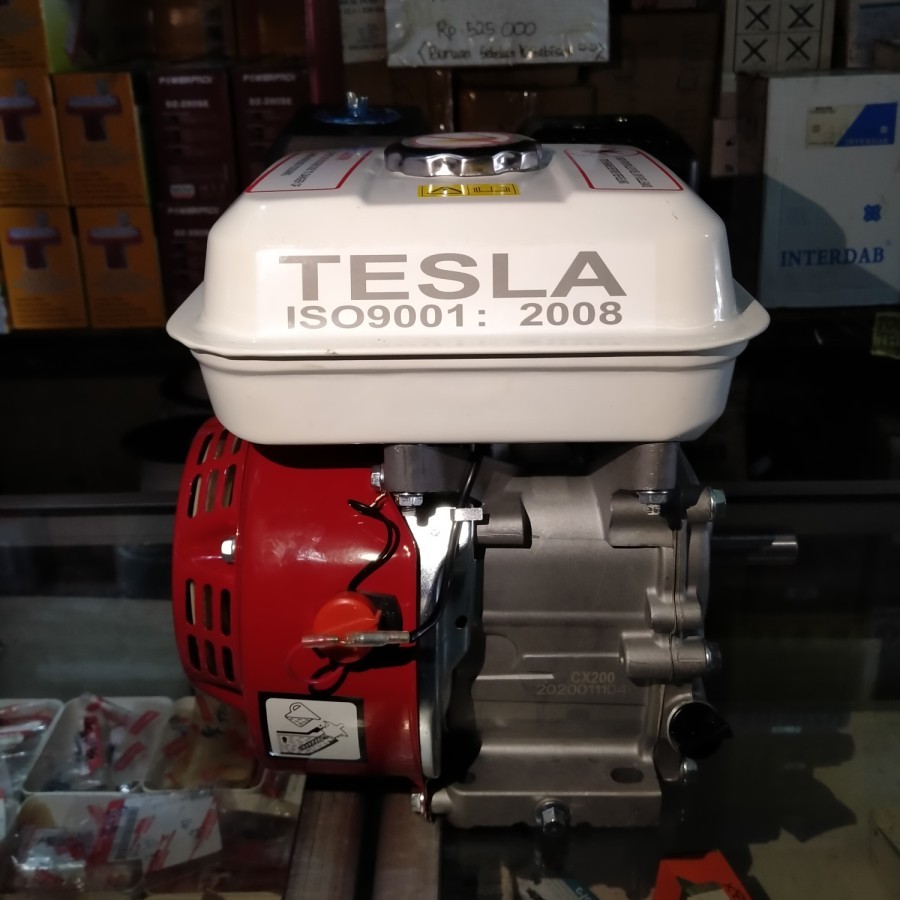 Jual TESLA CX 200 Mesin Engine Pengerak Motor Gasoline Bensin 6,5 HP GX ...