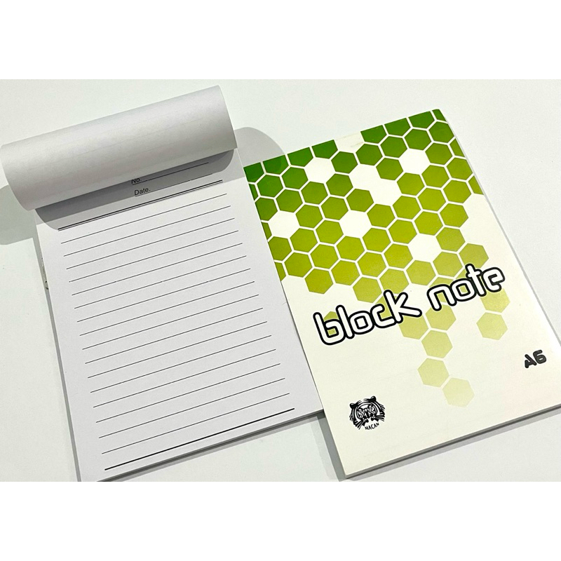 Jual BLOCK NOTE/NOTE PAD BERGARIS A6 | Shopee Indonesia