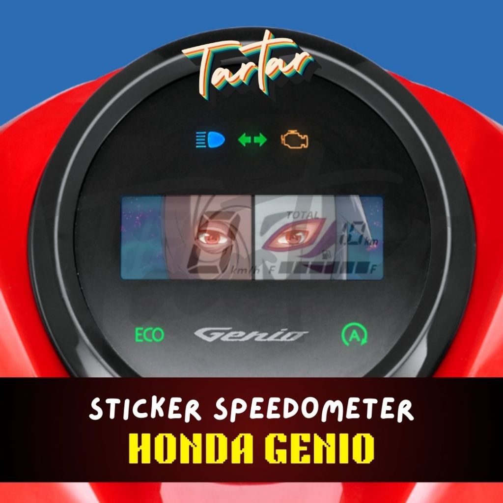 Jual Sticker Stiker Spido / Speedometer Transparant Anime Honda Genio ...