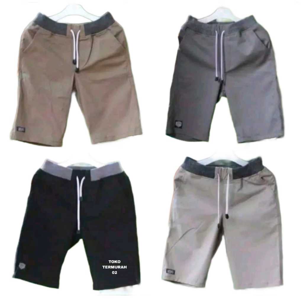 Jual DISKON BESAR !!! 60 RIBU DAPAT 5 CELANA CHINOS TERMURAH / CELANA SANTAI PENDEK DEWASA ...
