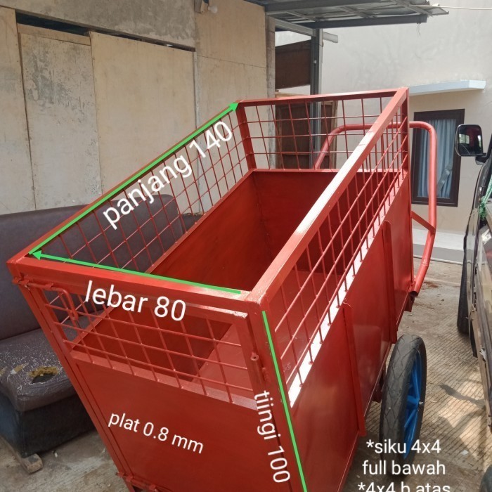 Jual Gerobak Sampah Terlengkap & Harga Terbaru April 2026 | Shopee ...
