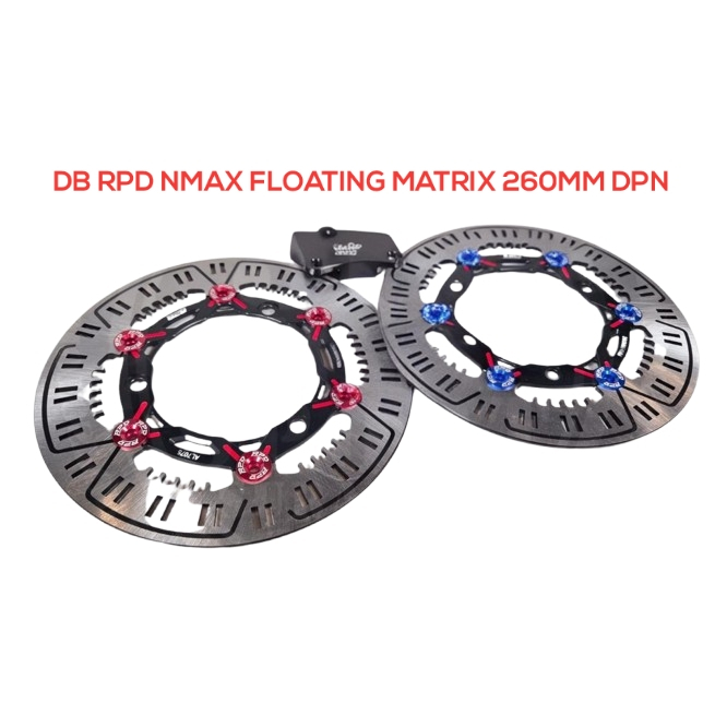 Jual DISC BRAKE RPD NMAX FLOATING MATRIX 260MM DEPAN | Shopee Indonesia