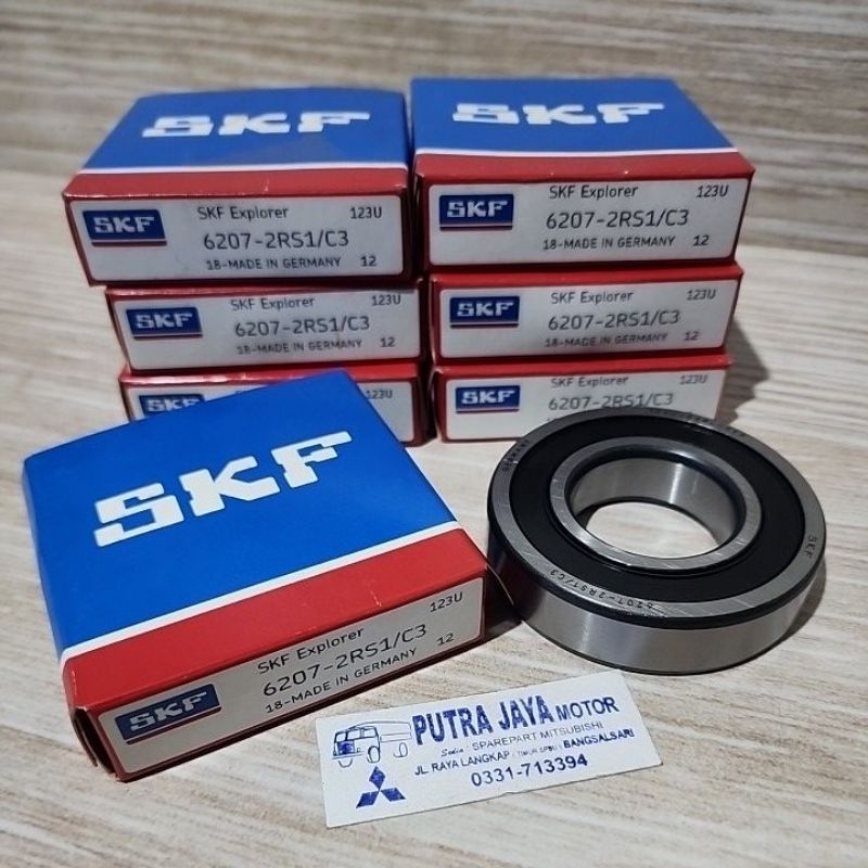 Jual Bearing 6207-2RS /C3 SKF Explorer Made in Germany (Laher Roda Belakang T120SS) | Shopee ...