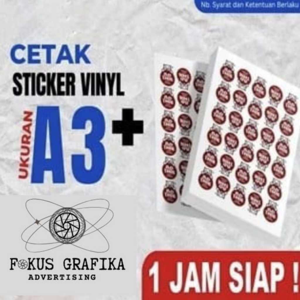 Jual STIKER VINYL ( Tahan Air) KISSCUT CUTTING SESUAI POLA | Shopee ...