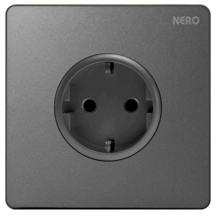Jual Stop Kontak Nero Tipe Series Casa X2 1Gang Schuko Socket 16A 250V ...