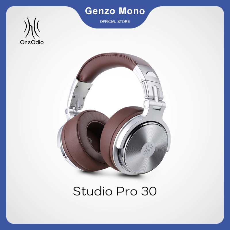 Jual OneOdio Studio Pro 30 Over Ear Wired DJ Headphones Hi Res - Silver | Shopee Indonesia