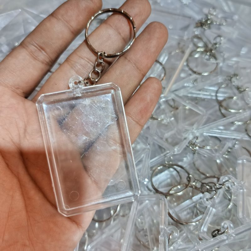 Jual Gantungan Kunci Ganci Insert Paper 2 Sisi | Shopee Indonesia