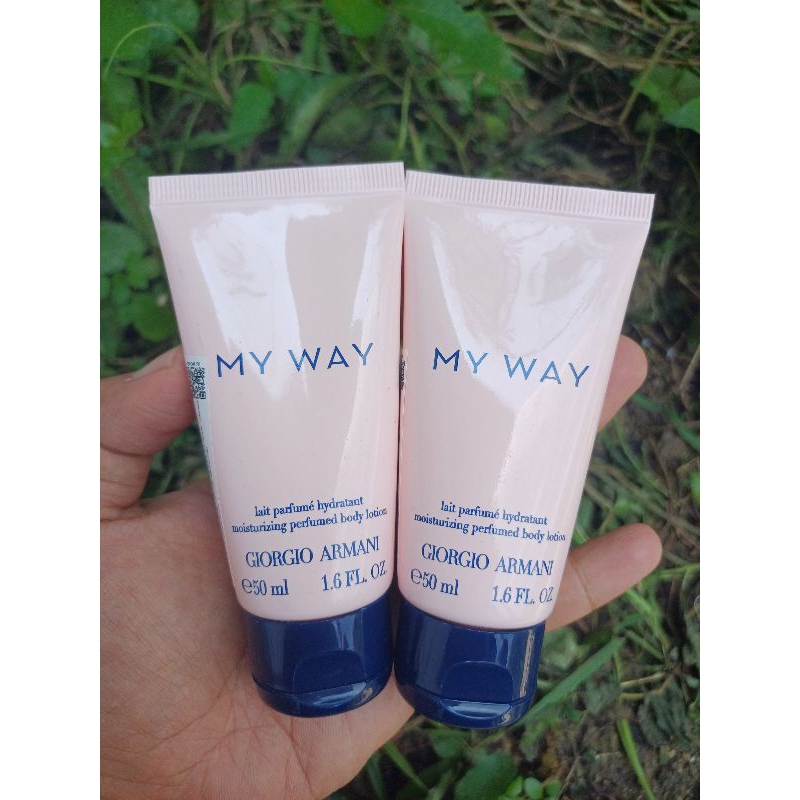 Jual body lotion parfum MY WAY 50ml | Shopee Indonesia