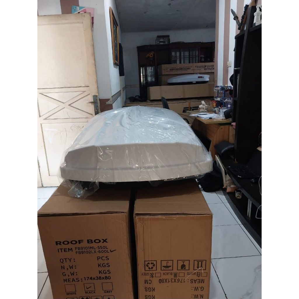 Jual Roof box slim 550 liter roofbox abs 550 liter slim | Shopee Indonesia
