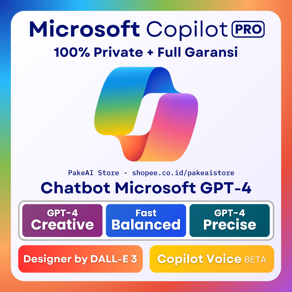 Jual Microsoft Copilot Pro 60 Hari - 100% Private + Full Garansi ...