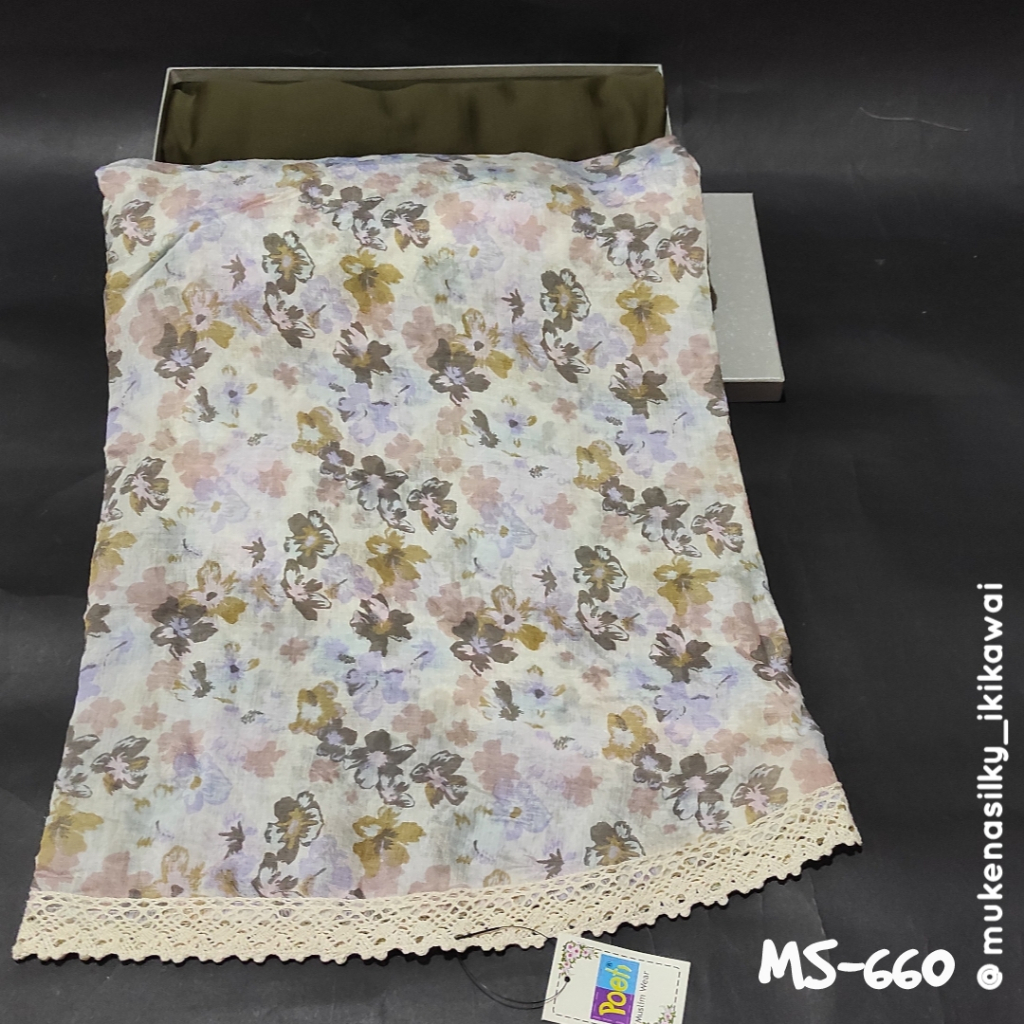 Jual Mukena Silky Motif (MS-660/ Deep Green) | Shopee Indonesia
