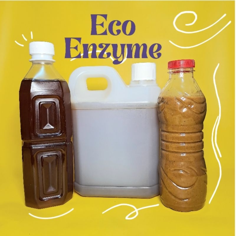 Jual Eco Enzyme EE murni fermentasi F1 ekoenzim 500ml endapan 300ml ...