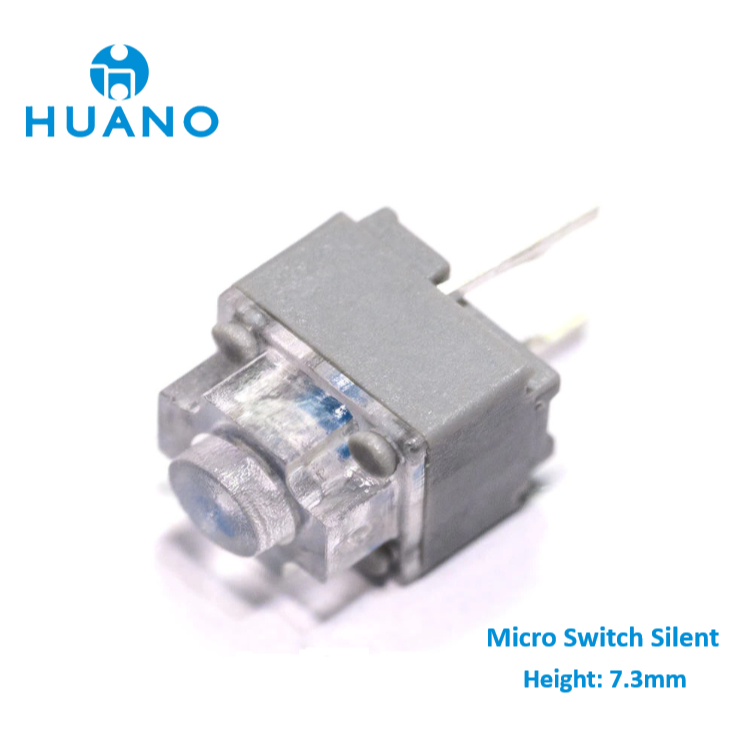 Jual Huano Silent Micro Switch Mouse - Tombol Klik 2 Pin 7.3mm | Shopee ...