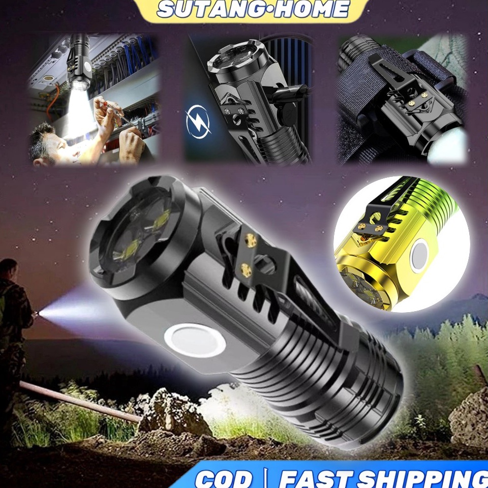 Jual Super Hemat SUTANGSenter LED Super Terang Senter Mini Anti Air Super Terang Center Mini ...