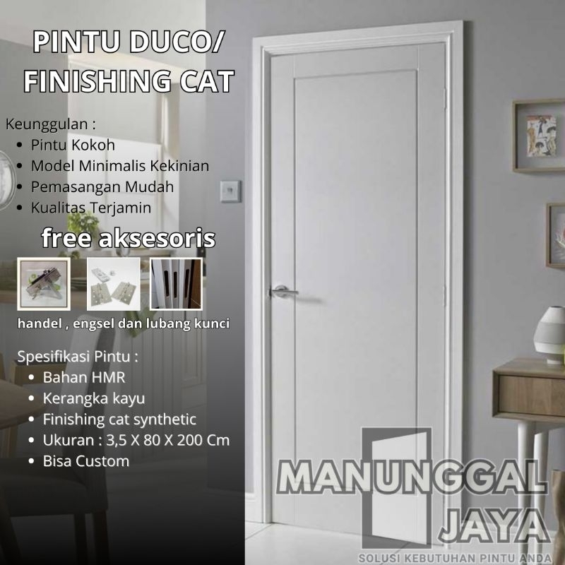 Jual CUSTOM SATU SET KUSEN PINTU MINIMALIS DECO | Shopee Indonesia