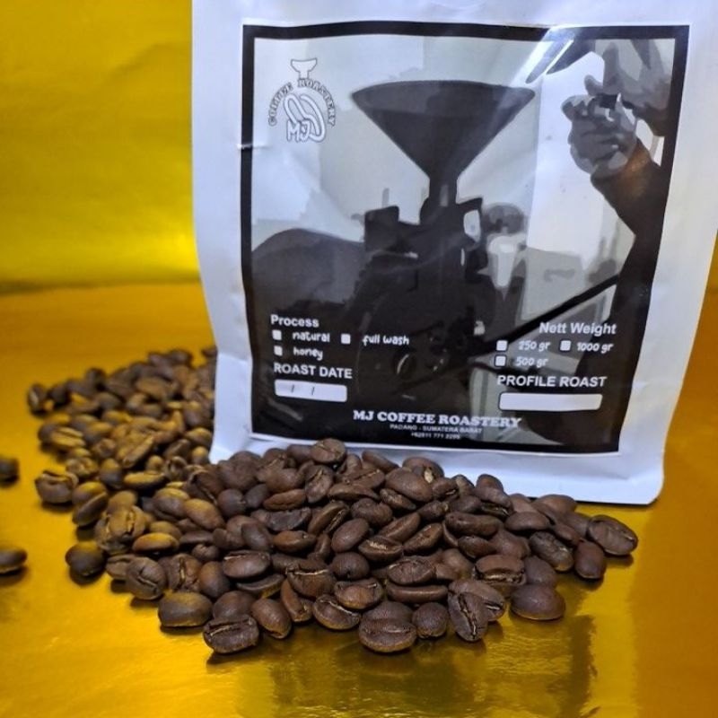 Jual Kopi Arabica 100%.Premium Roast Bean Solok Radjo 250gr by MJ ...
