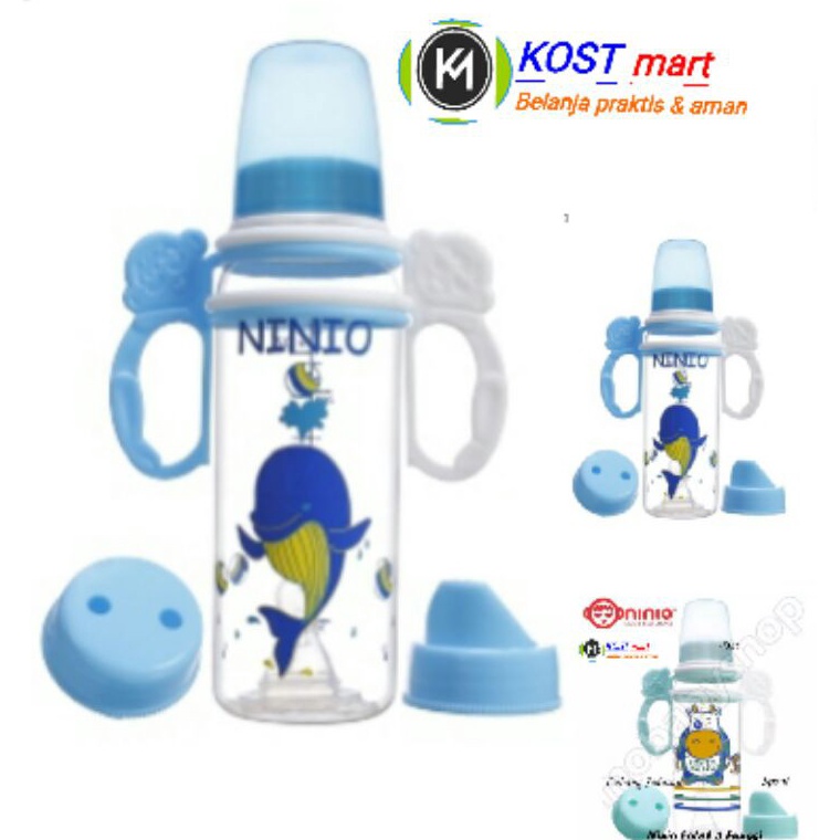 Jual Stock Pilihan NINIO BOTOL DOT PC 3 IN 1 DENGAN HANDLE | Shopee ...