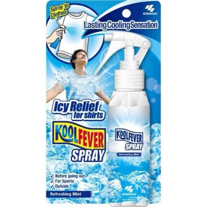Jual KOBAYASHI KOOLFEVER SPRAY KUALITAS SUPER TAHAN DINGIN HINGGA 2 ...