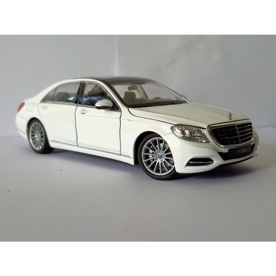 Jual Diecast Mobil Mercedes Benz 300 SL Mercedes Benz S Clas Welly 1:24 ...