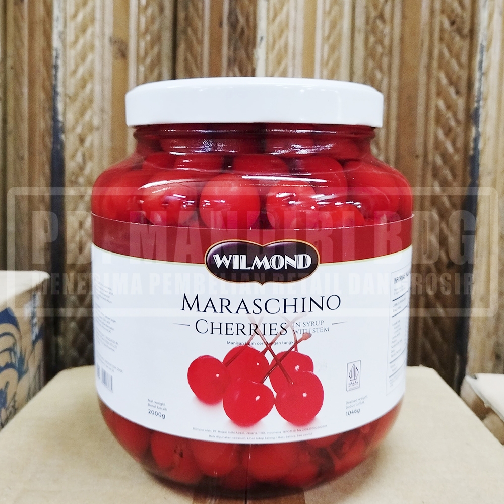 Jual WILMOND MARASCHINO CHERRIES 2 KG | Shopee Indonesia