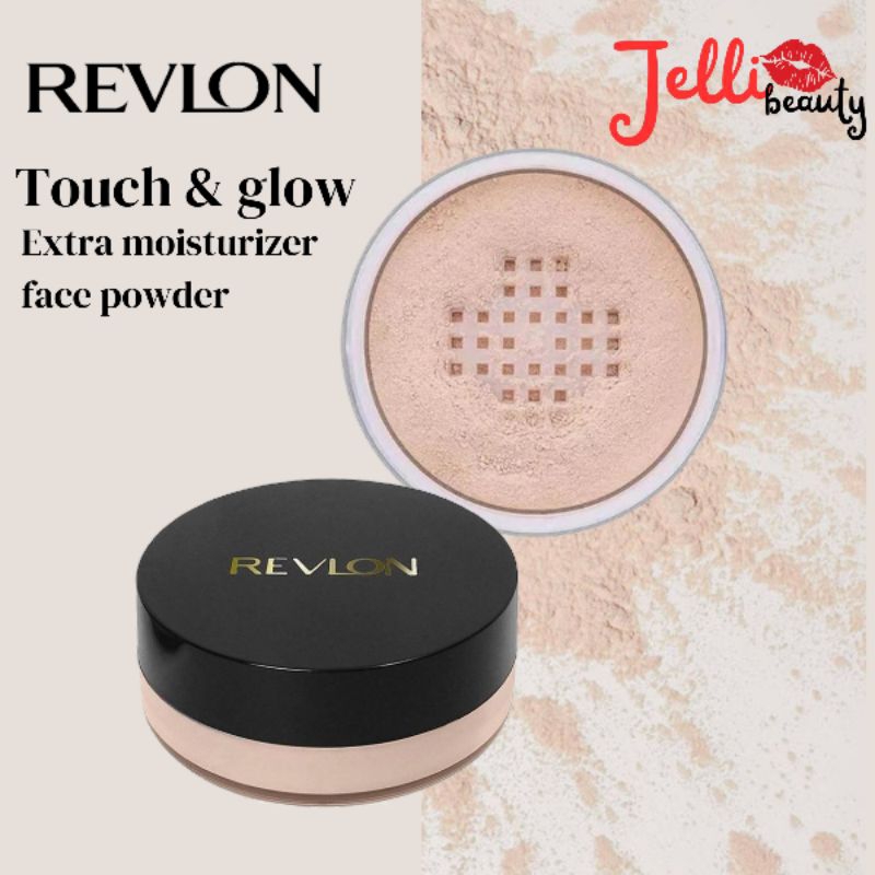 Jual Revlon Touch And Glow Face Powder 15 gram (bedak tabur lembut dan ...