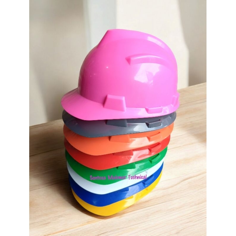 Jual ENZO Helm Helmet Safety V Guard Proyek Putar Fastrack KUNING ...