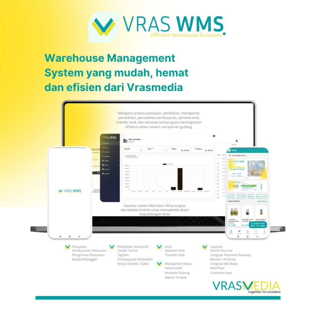 Jual PAKET SOFTWARE APLIKASI WEB DAN ANDROID WMS FULL FITUR - GUDANG - TOKO ONLINE- DISTRIBUSI ...