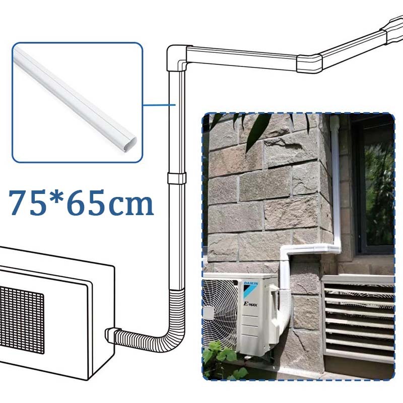 Jual 1 Meter Cover Pipa Ac Tutup Pipa Ac Protective Pipe Rifeng Awet ...