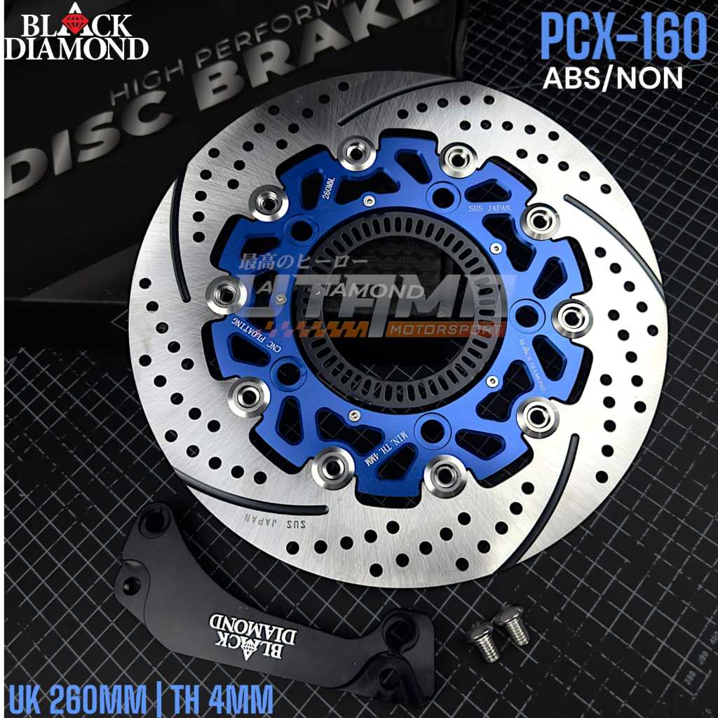 Jual Disc Cakram Piringan Floating PCX-160 | PCX160 ABS | NON ABS 260MM ...