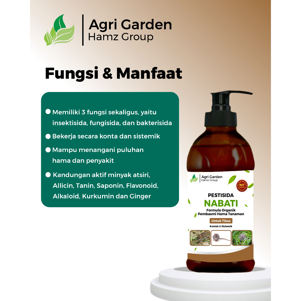 Jual AGRI - PESTISIDA NABATI UNTUK TIKUS AMPUH 500ML | Shopee Indonesia