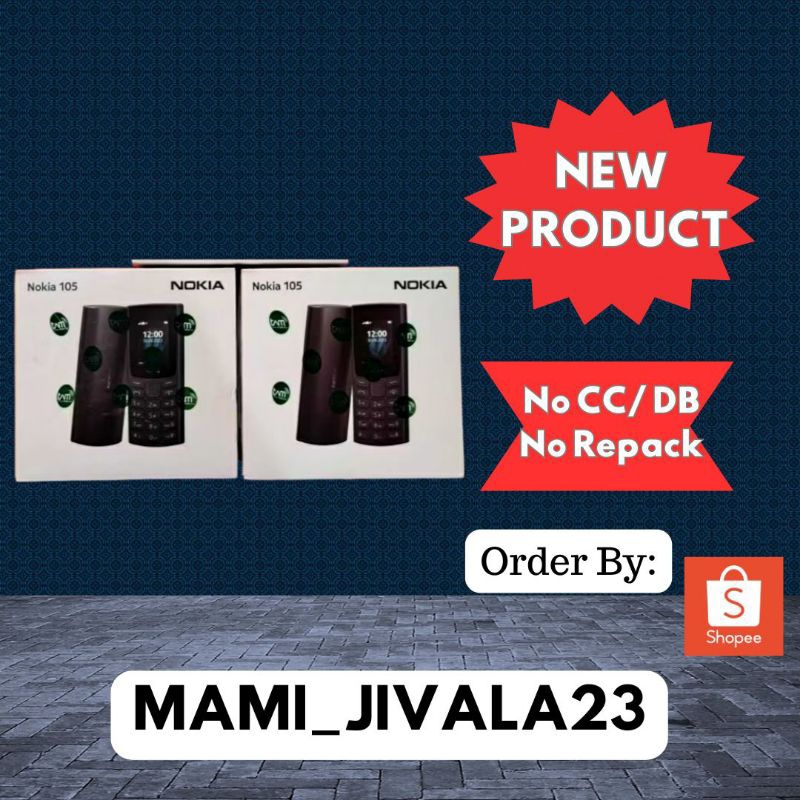 Jual NOKIA 105 TAM 2023 (LEDA) | Shopee Indonesia