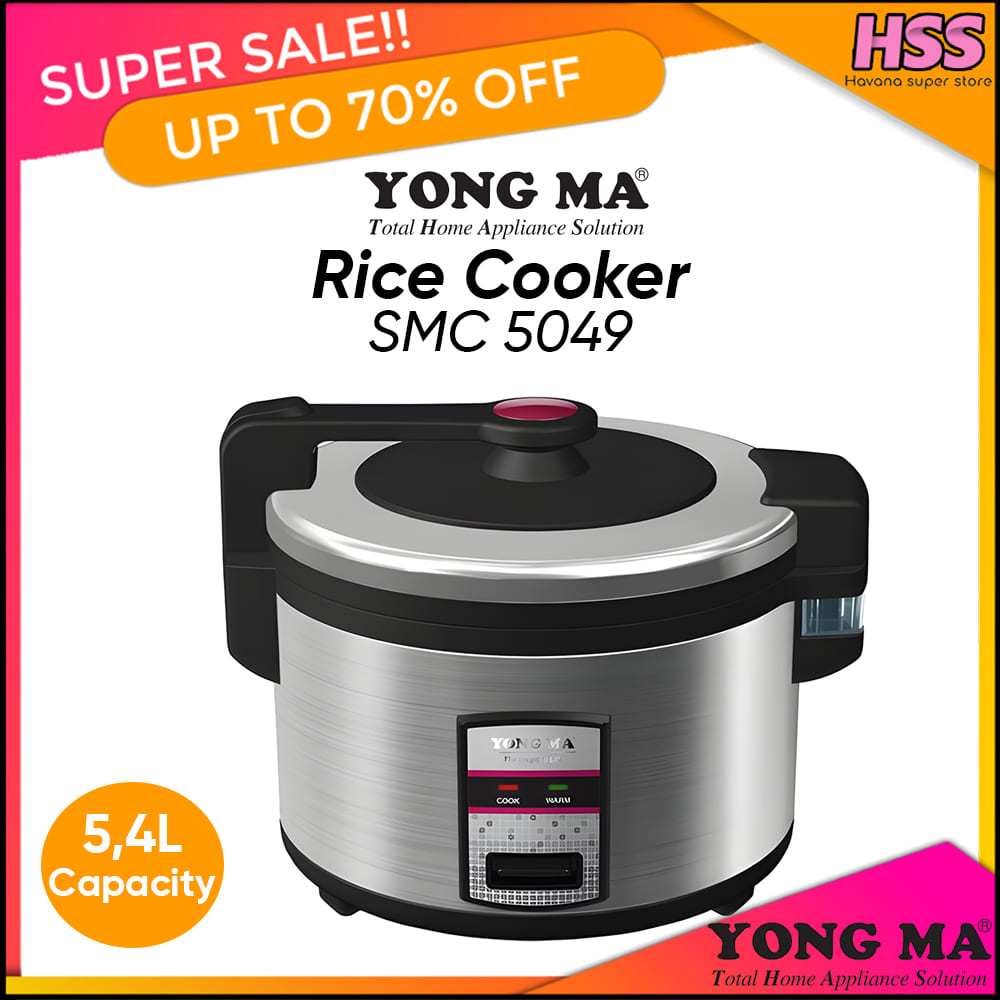 Jual RICE COOKER YONGMA SMC 5049 /RICE COOKER BESAR/MAGIC COM BESAR ...