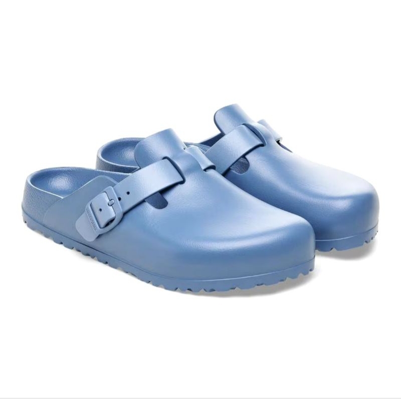 Jual BIRKENSTOCK BOSTON EVA ELEMENTAL BLUE SANDAL | Shopee Indonesia