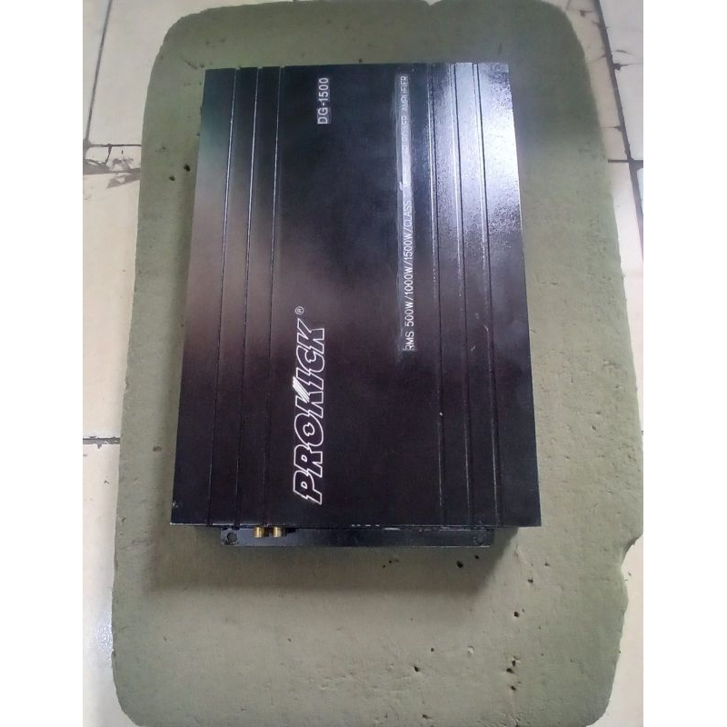 Jual Power Monoblock PROKICK DG 1500watt Bekas Normal jaya | Shopee ...